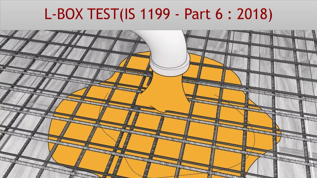 L Box Test for SCC | IS 1199 Part 6 : 2018 | Step by Step Guide # ...