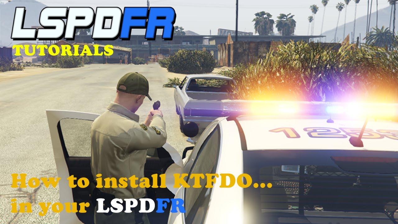 LSPDFR Mod KTFDO - How to make your door stay open! - #lspdfr # ...