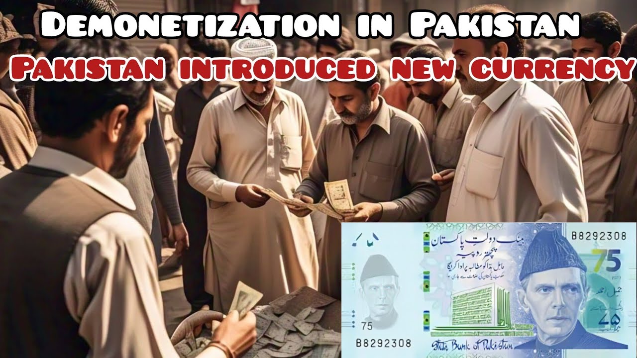 Demonetization in Pakistan, Introducing new currency Notes. # ...