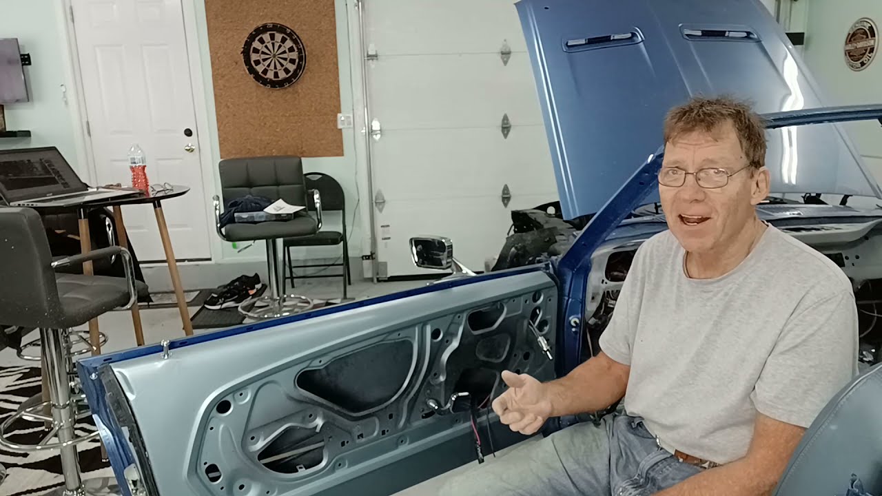 Installing power windows in my 68 Mustang (Part 1) - YouTube