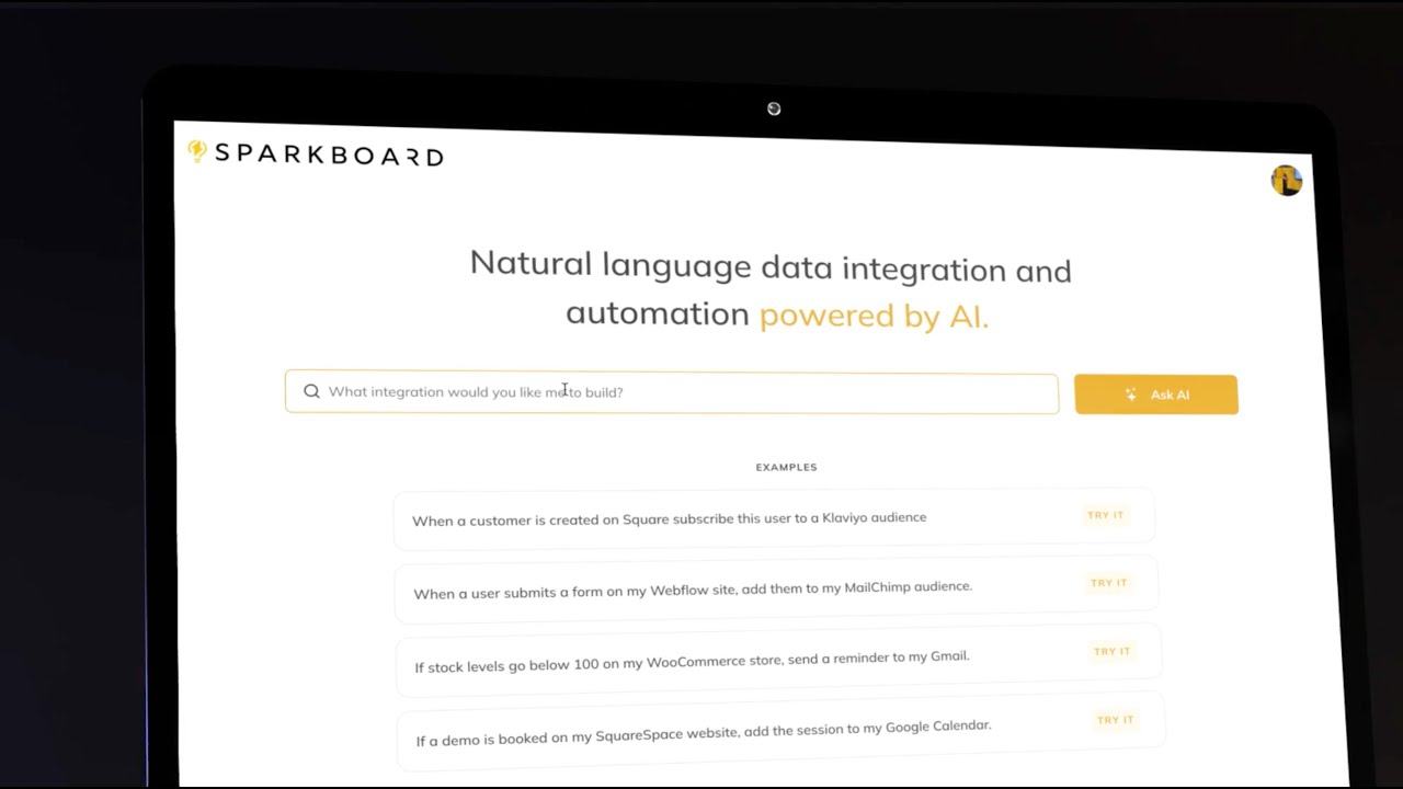 Welcome to Sparkboard AI | Natural Language Data Integration - YouTube