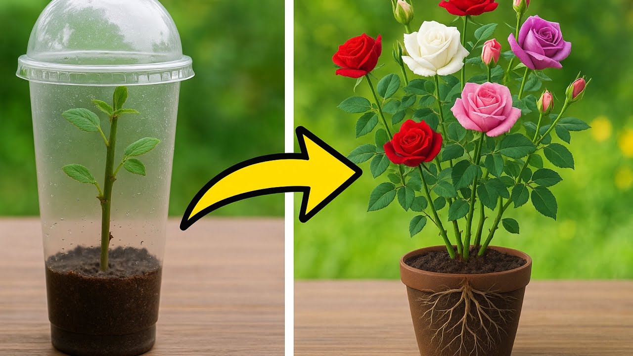 It's that easy! The secret to propagating any type of rose from ...
