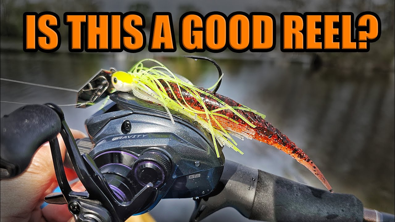 Ark Gravity G8 Baitcasting Reel First Fishing Trip - YouTube