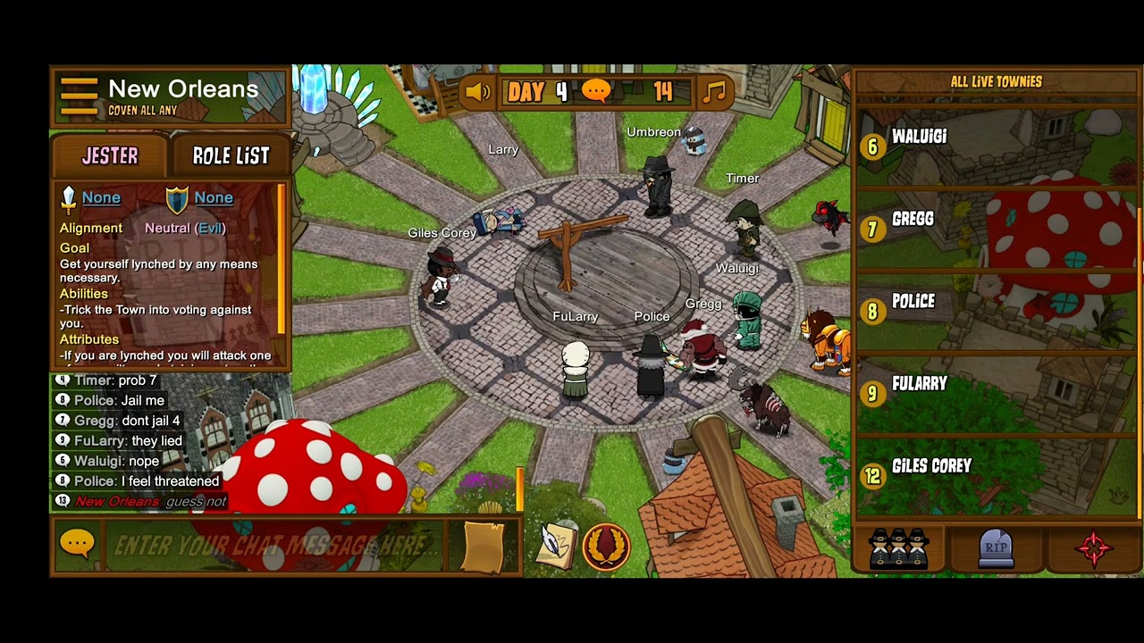 Town of Salem: Jester Game. My fifteenth Win! - YouTube