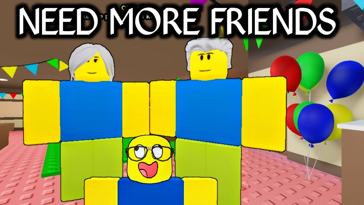 🎊 NEED MORE FRIENDS 🎊 How To Get All Endings & Badges Full Gameplay ...