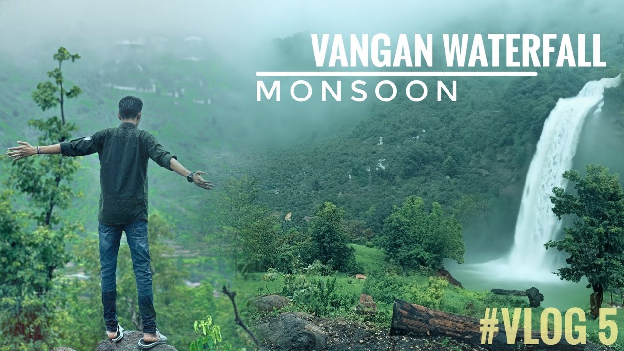 Vangan Waterfall Vlog || Aakda Waterfall || The most beautiful ...