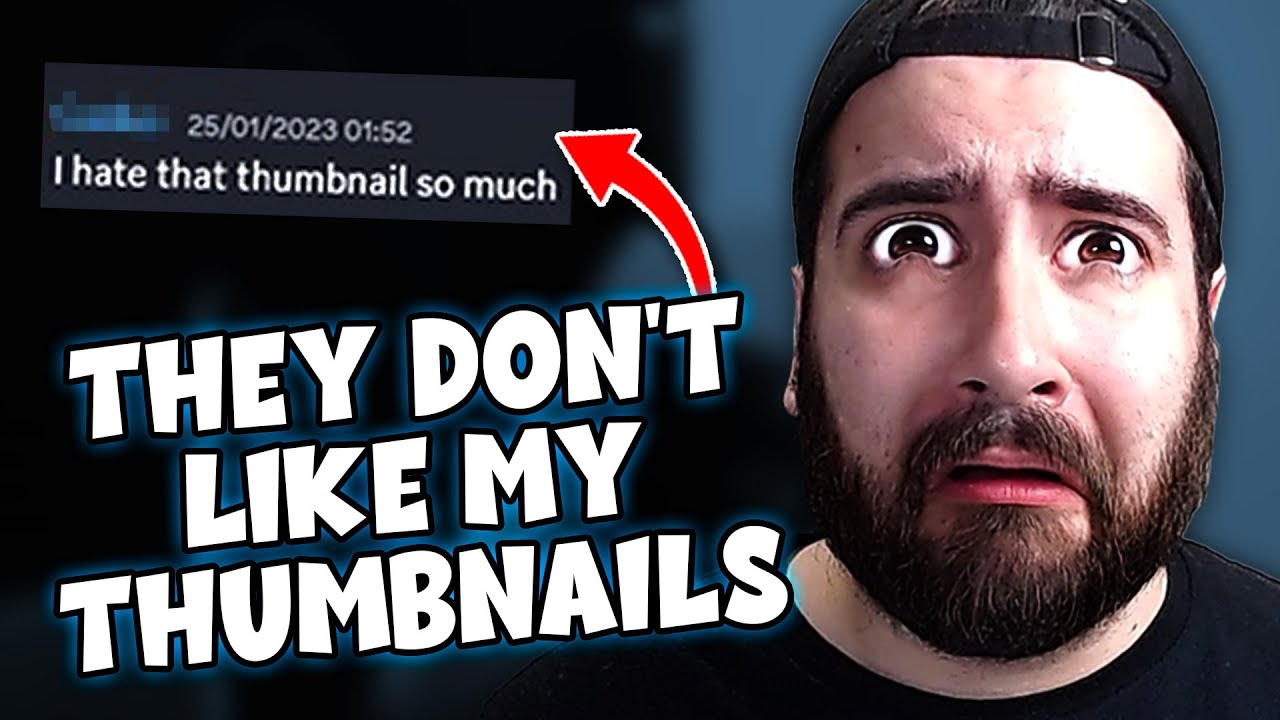 I got so much hate on my thumbnails that I made a contest about it ...