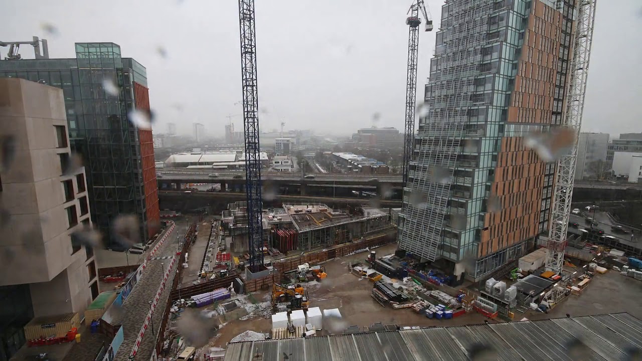 Uren building timelapse September 2018 - YouTube