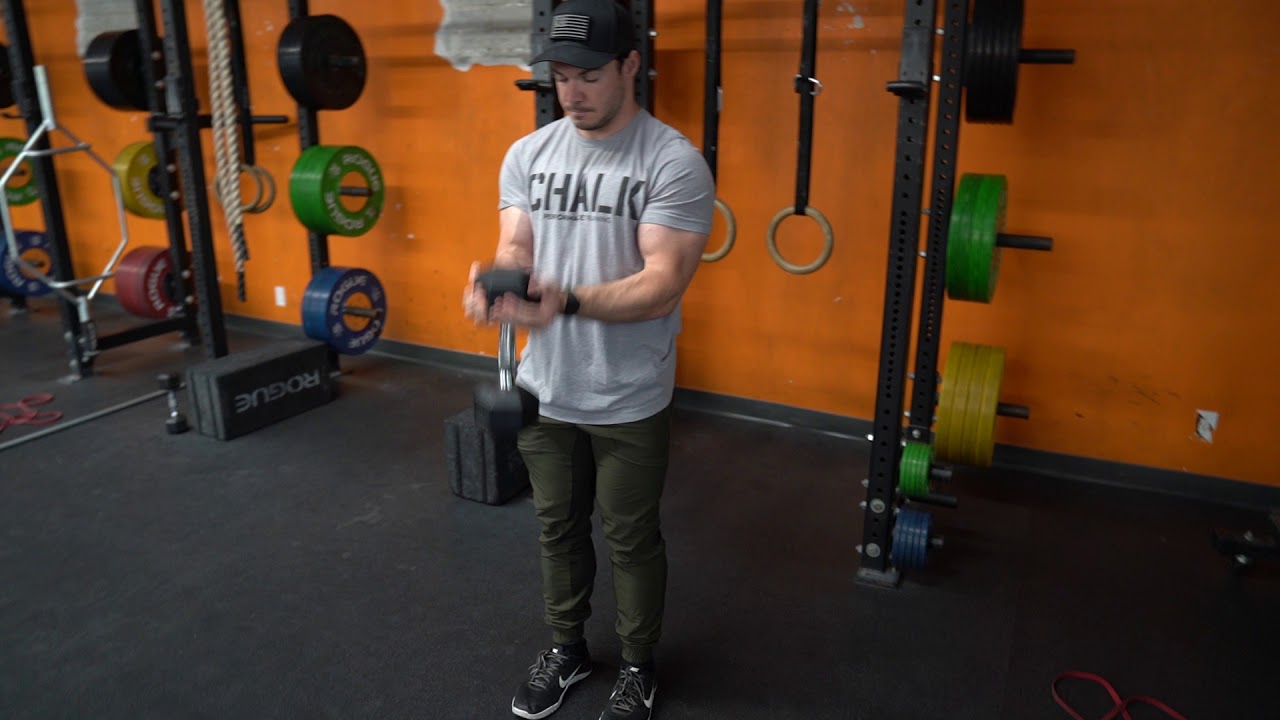 Single Dumbbell Curl - YouTube