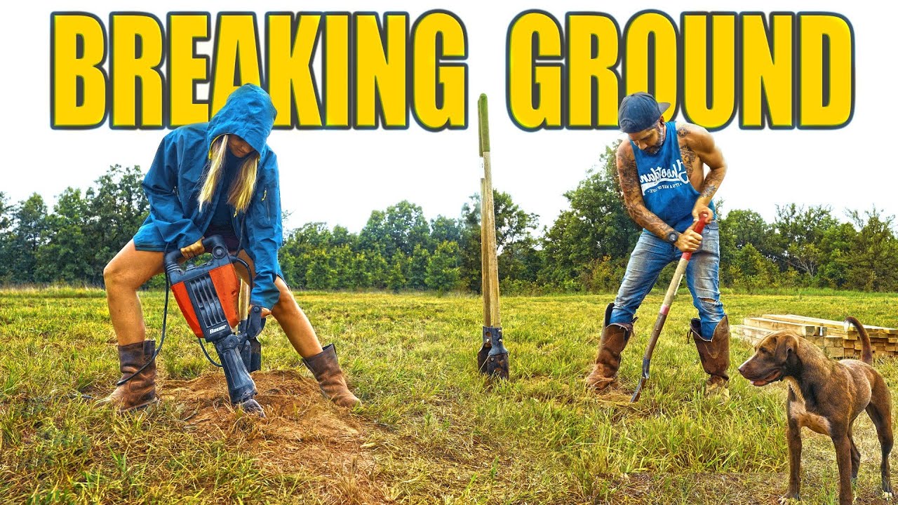 Homesteading Isn't Easy, But we're BREAKING GROUND! Kune Kune ...