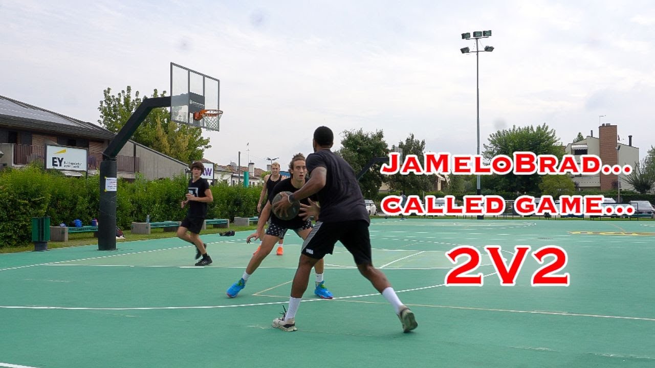 Crazy 2v2 Basketball Game in ITALY!! They Thought I Was Anthony Davis ...