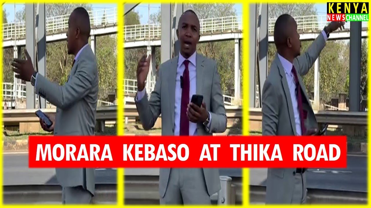 Morara Kebaso SHOCKING REVELATION about Thika Road BRT Contract - YouTube