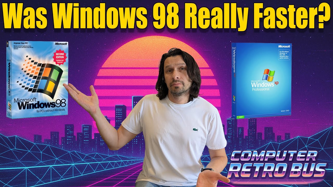 Windows 98 vs XP – Same Hardware, Same Games, One Winner! Which Runs ...