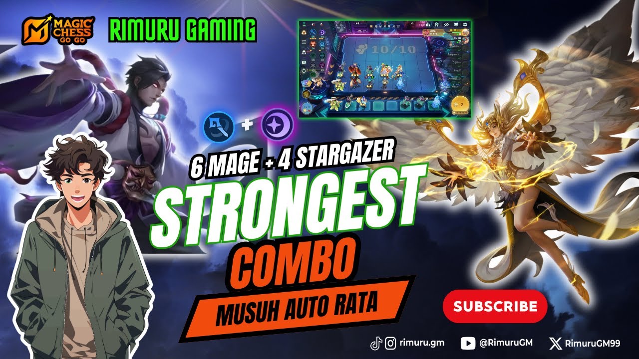 VALE COMBO 6 MAGE + 4 STARGAZER | STRONGEST COMBO | EASY WIN | # ...