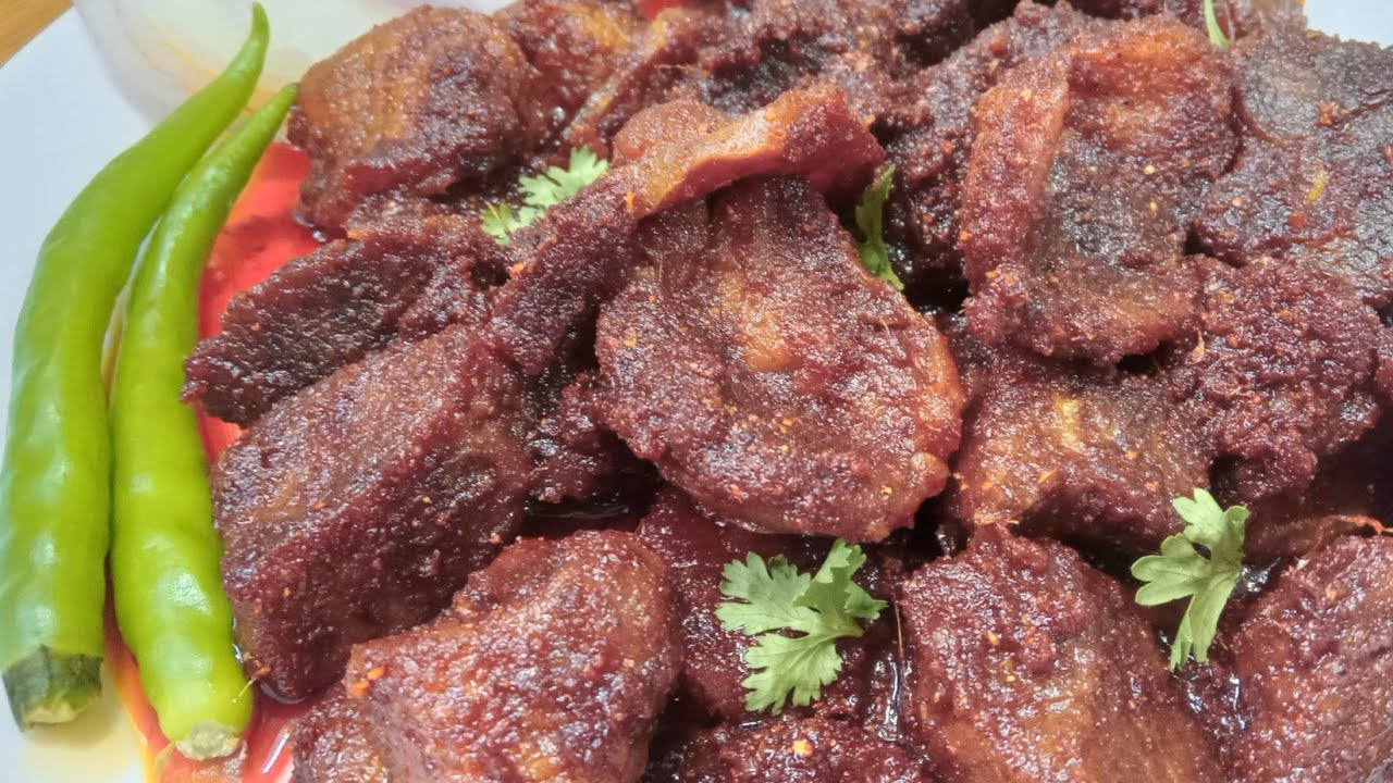 Easy Mutton Fry Recipe / Hyderabadi Gosht Fry || Easy & Simple Cooks ...