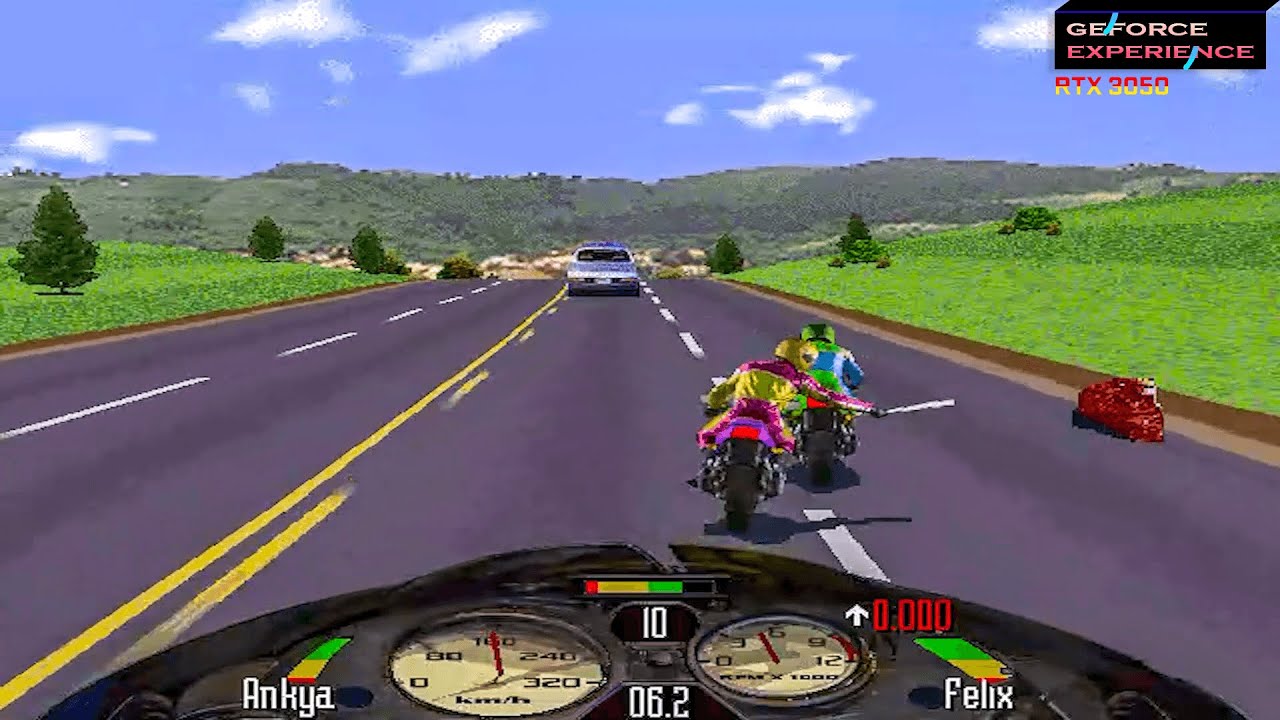 Road Rash 1996 | Road Rash The Peninsula | Road Rash | Road Rash PC ...
