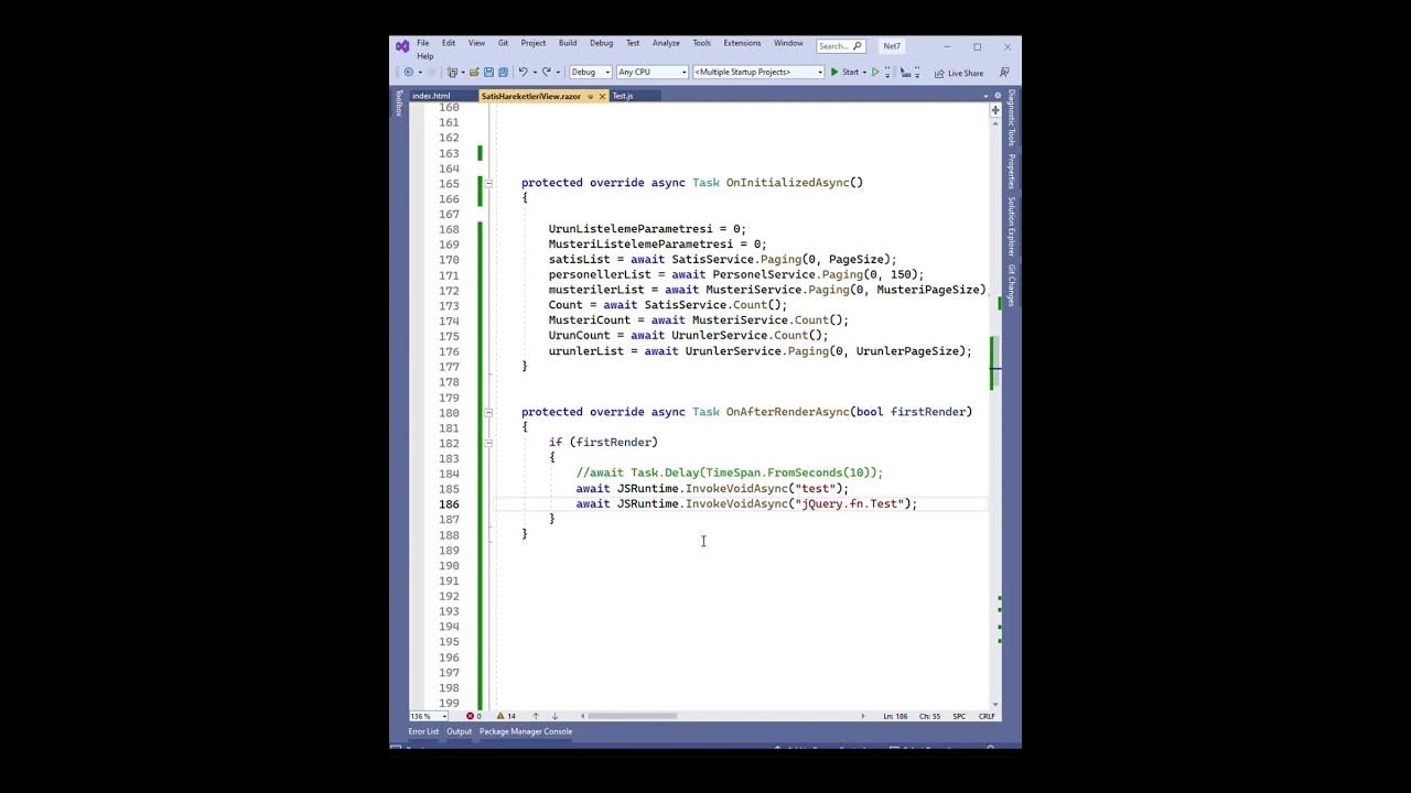Blazor OnAfterRender ve OnAfterRenderAsync Method'ları Nedir Ne İşe Yarar - YouTube
