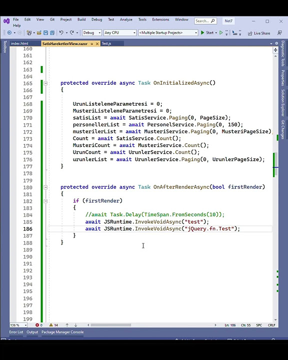 Blazor Onafterrender Ve Onafterrenderasync Methodları Nedir Ne İşe Yarar Youtube