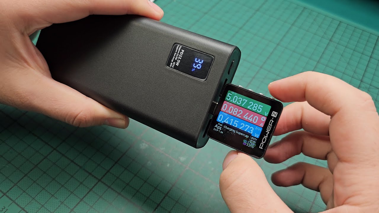 EXJ 20000mAh Power Bank 22.5W Fast Charging - unboxing, quick test and ...