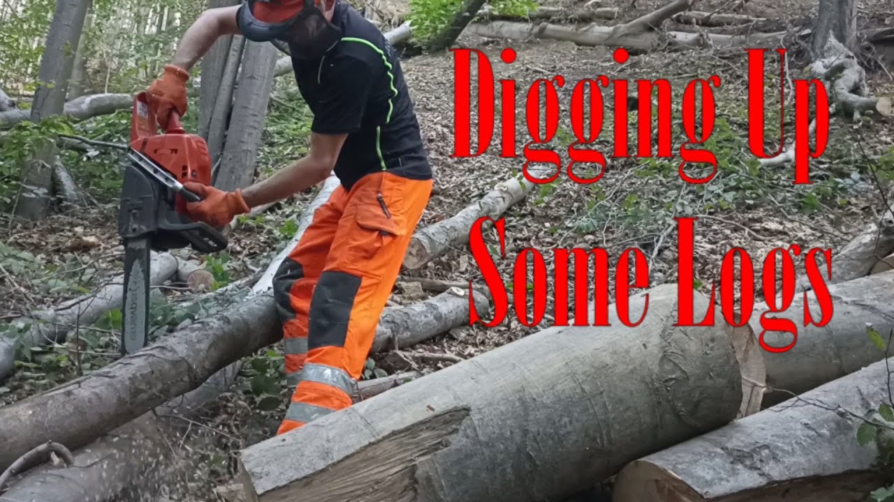 Digging Up Some Logs / Iskopavam Neka Stabla - YouTube