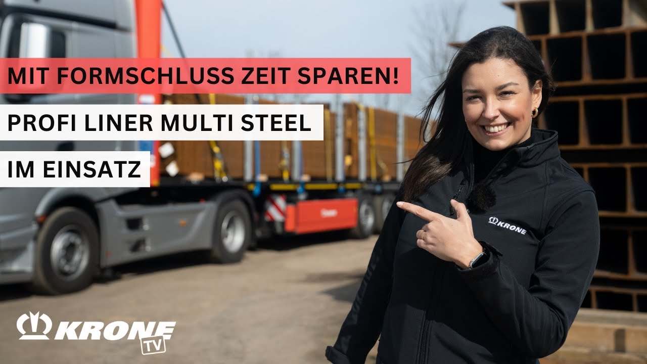 The KRONE Profi Liner Multi Steel in action. | KRONE TV - YouTube