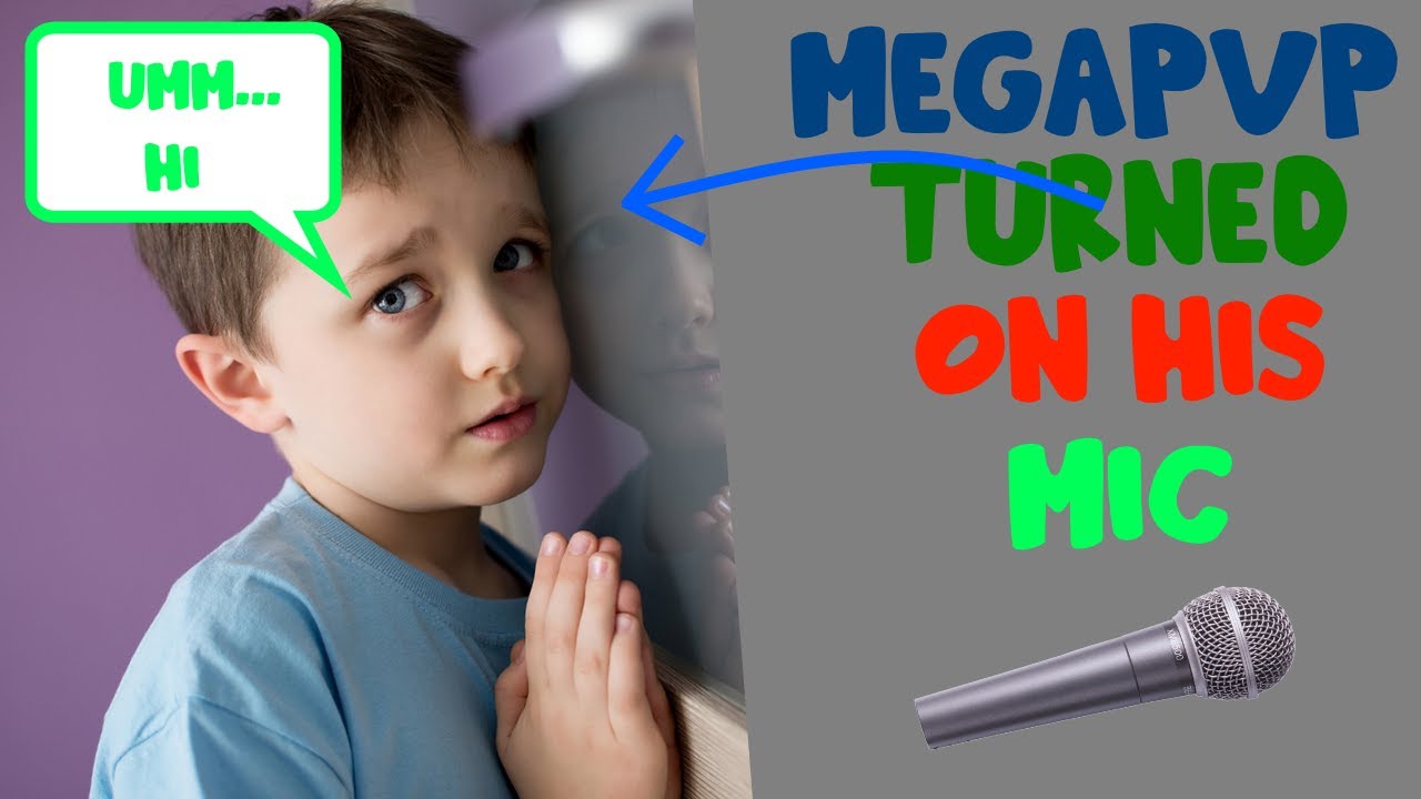MegaPVP KINDA REVEALED HIS VOICE. - YouTube