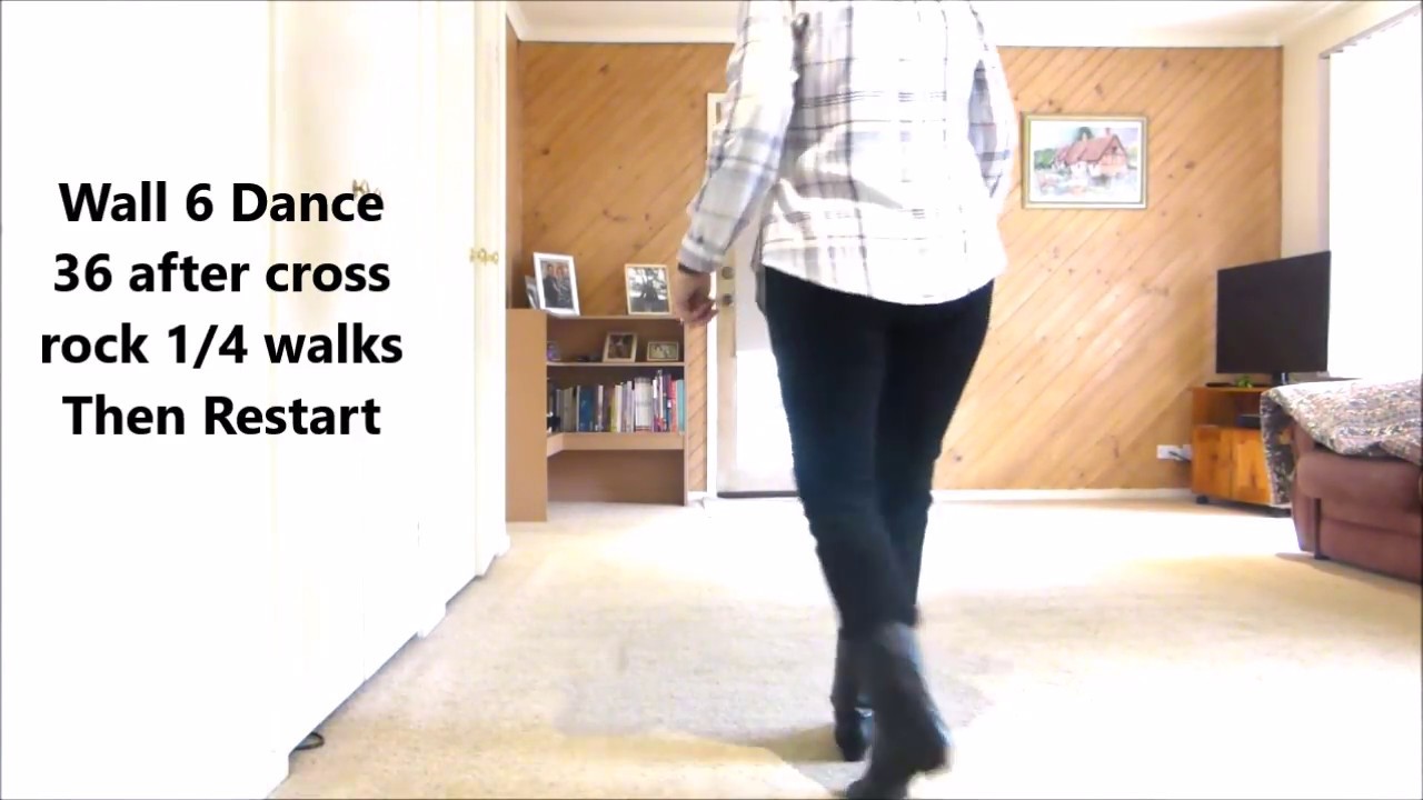 Cowgirls Don't Cry Line Dance- Chore Bill Larson - (Dance ) - YouTube