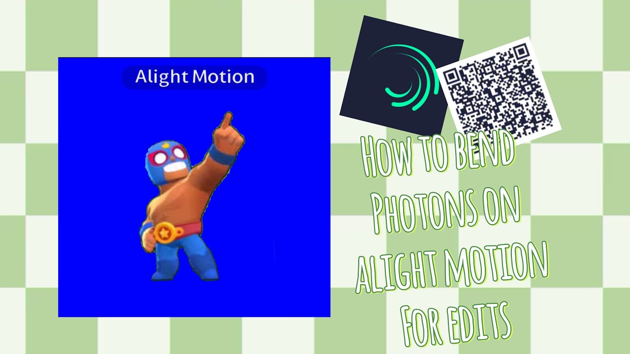 How to bend photos on alight motion for editing - YouTube