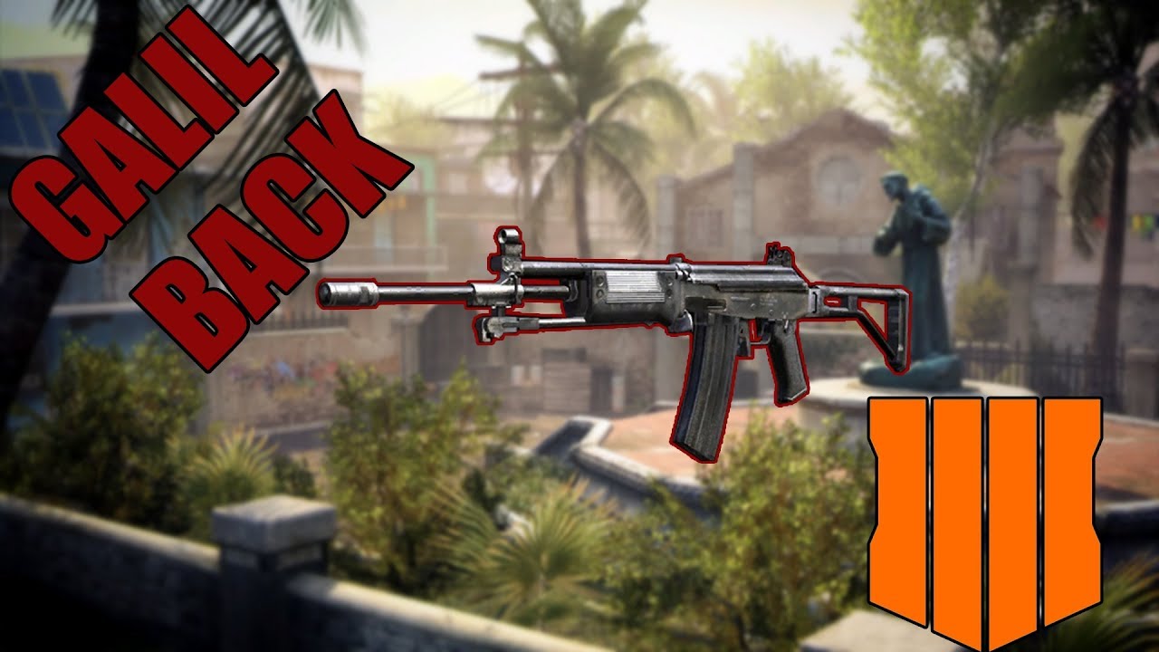 GALIL IS BACK IN BLACK OPS 4 | NEW FREE WEAPON FOR EVERYONE | GRAV DARK ...
