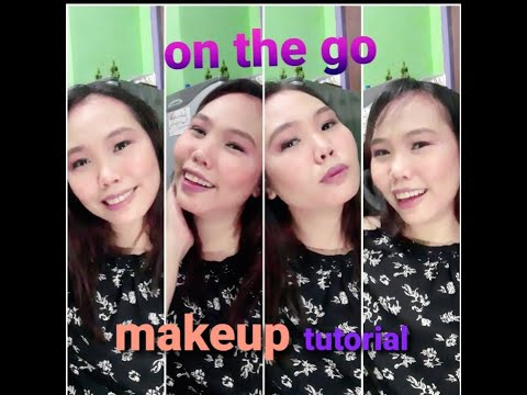 On the go !! Make up tutorial - YouTube