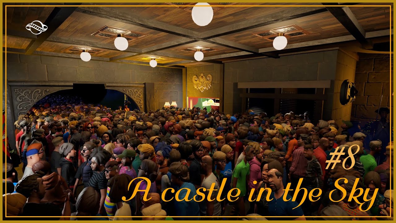Planet Coaster - Castle in the Sky - Ep. 8 - Completing the Project ...