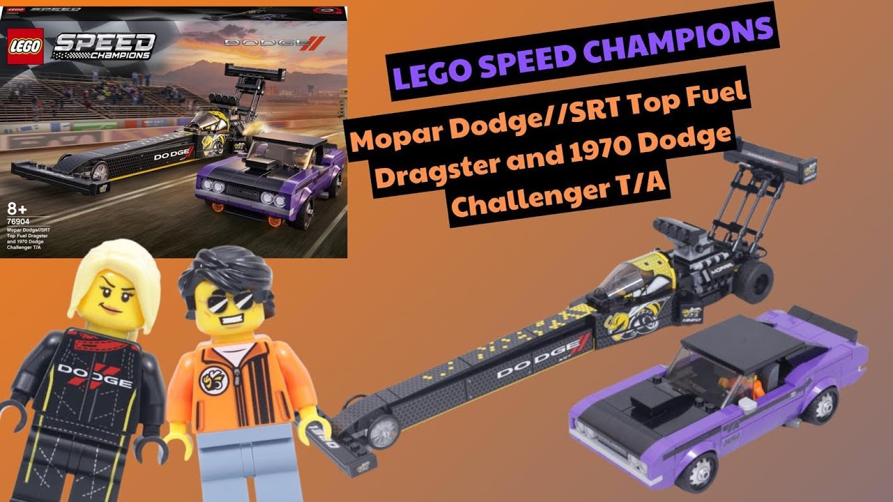Mở Hộp và Lắp Ráp LEGO Speedchampion 76904 Dodge II - YouTube