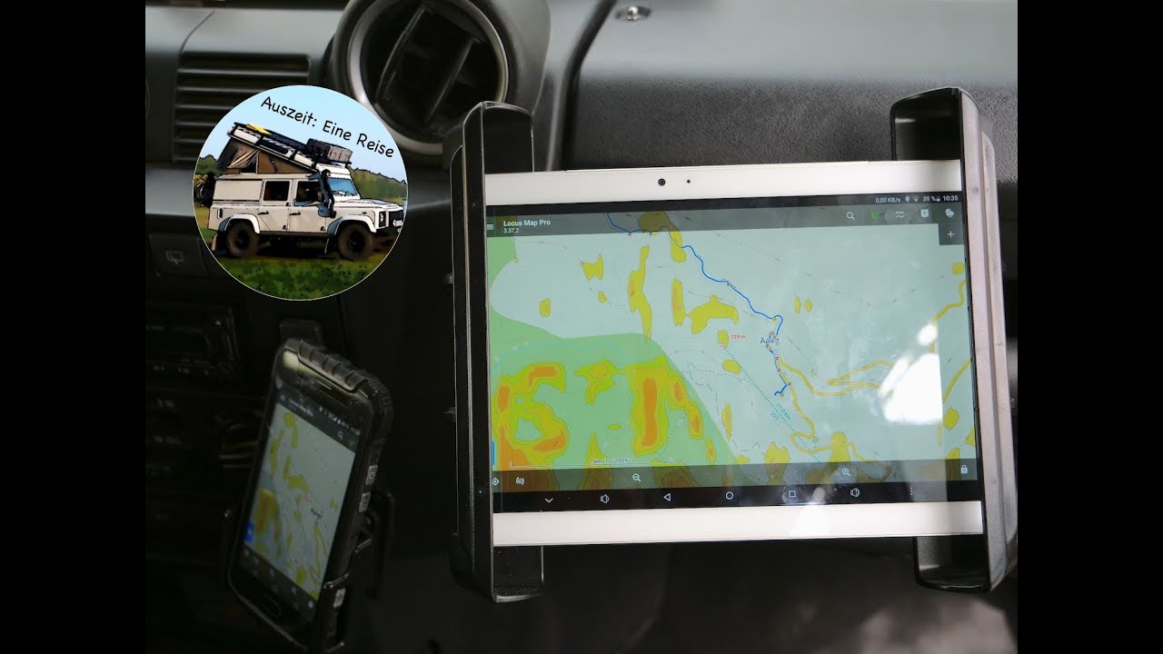 HowTo: On- und Offroad-Navigation im Land Rover Defender - YouTube