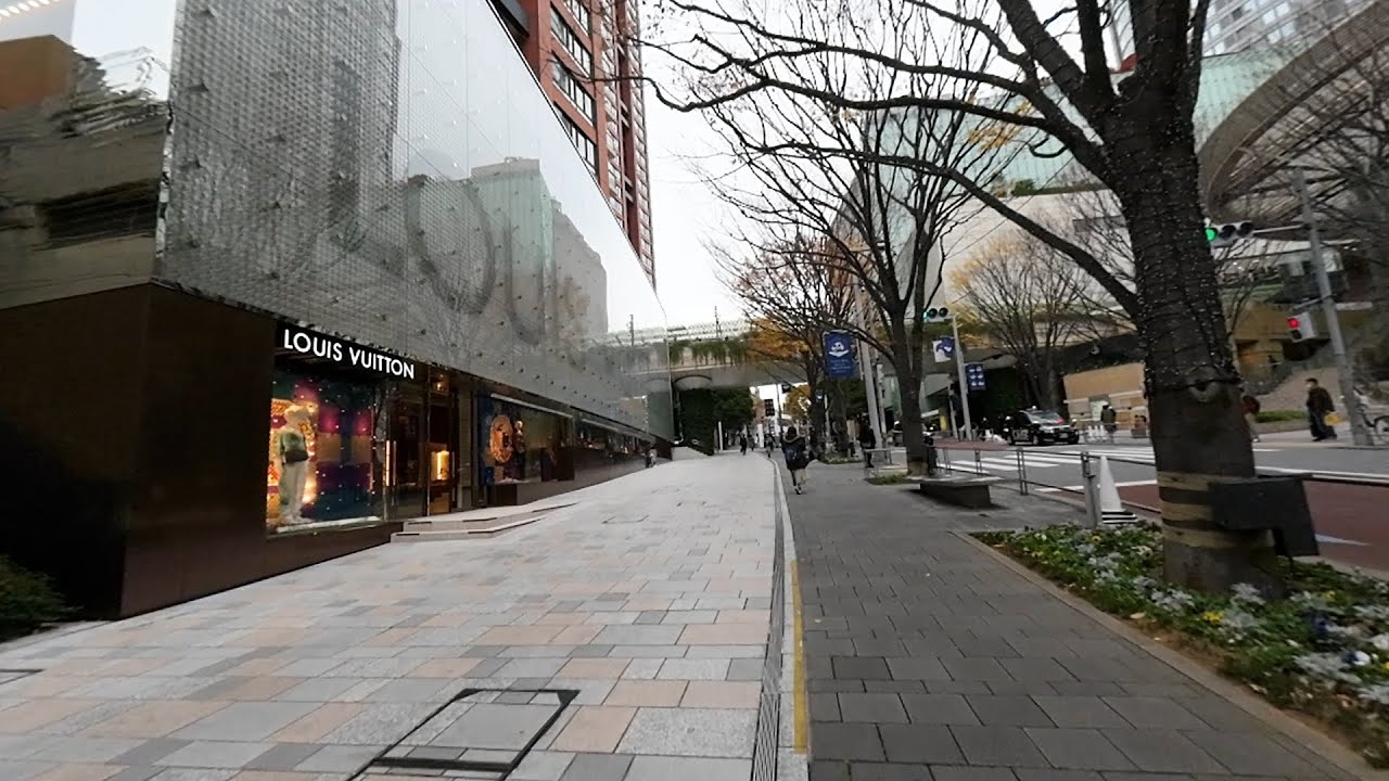 【Japan Walk】Minatoku, Tokyo: Walk through Roppongi Keyakizaka. - YouTube