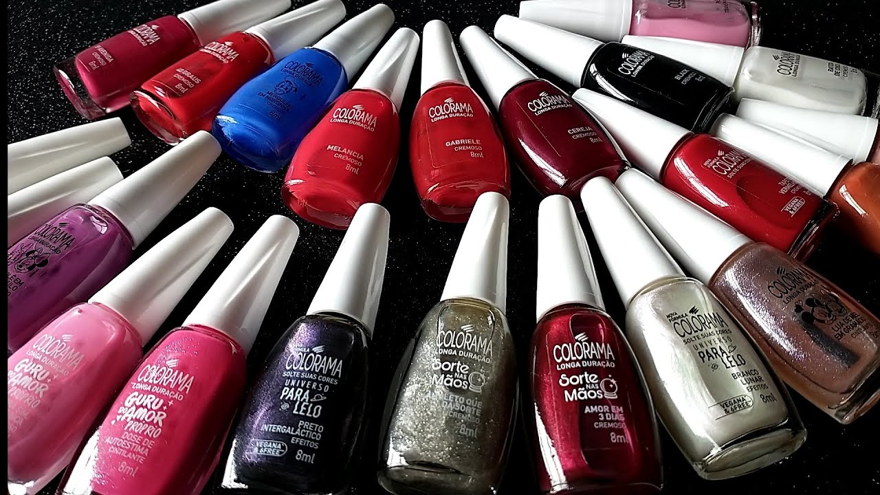 COLORAMA - COLEÇÃO DE ESMALTES - YouTube