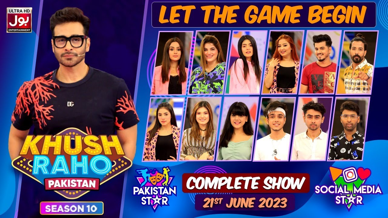 Khush Raho Pakistan Season 10 | Complete Show | Faysal Quraishi | 21st ...