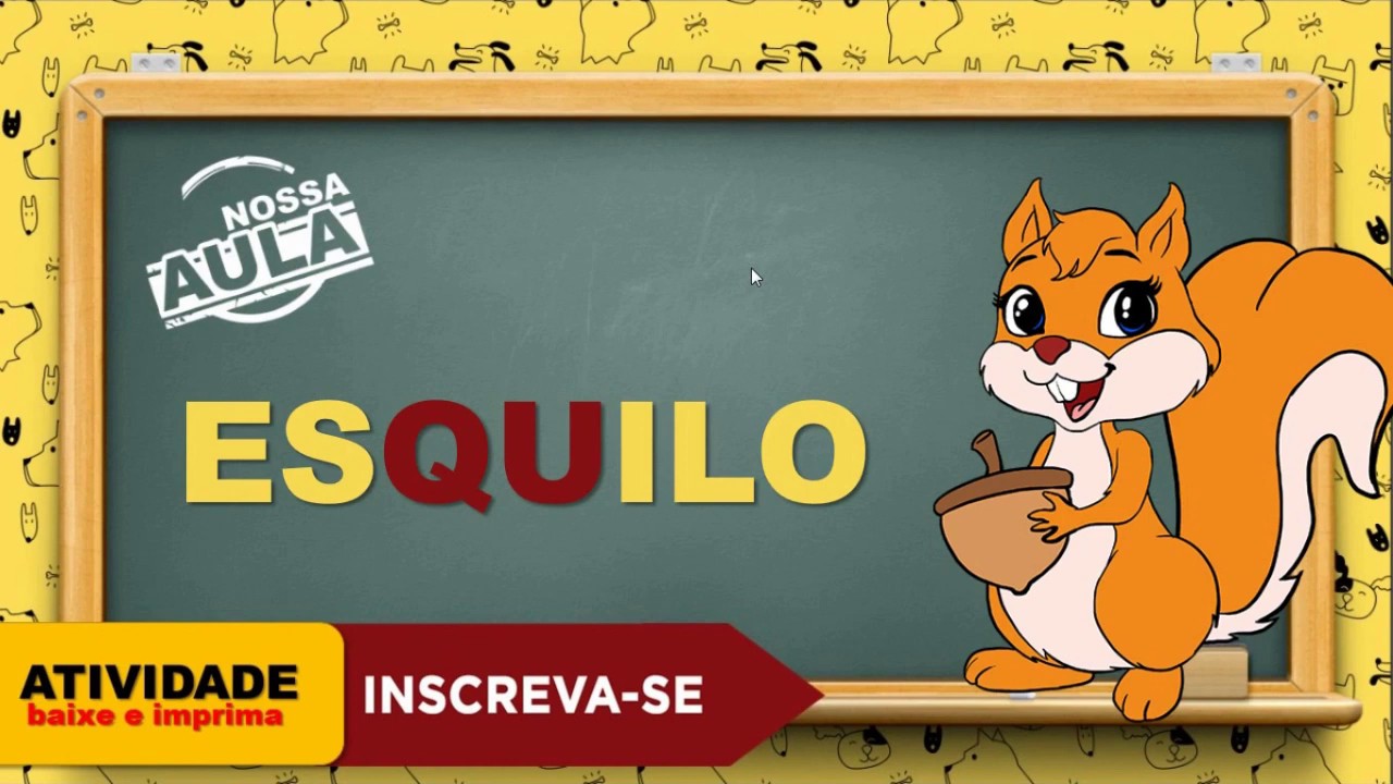 QUA QUE QUI QUO-FORMANDO PALAVRAS - Alfabetização - YouTube