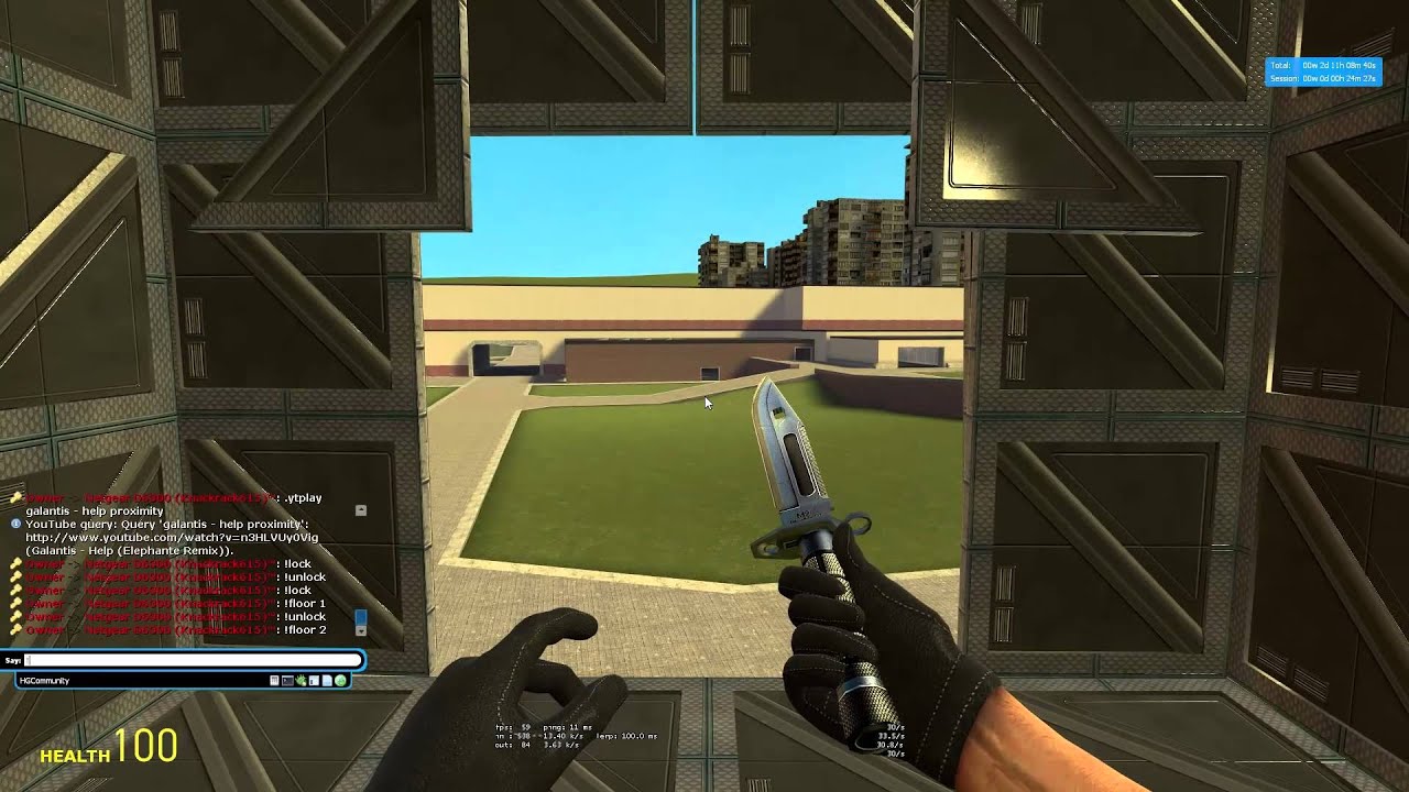 When i'm bored in Gmod... [E2 Elevator] - YouTube