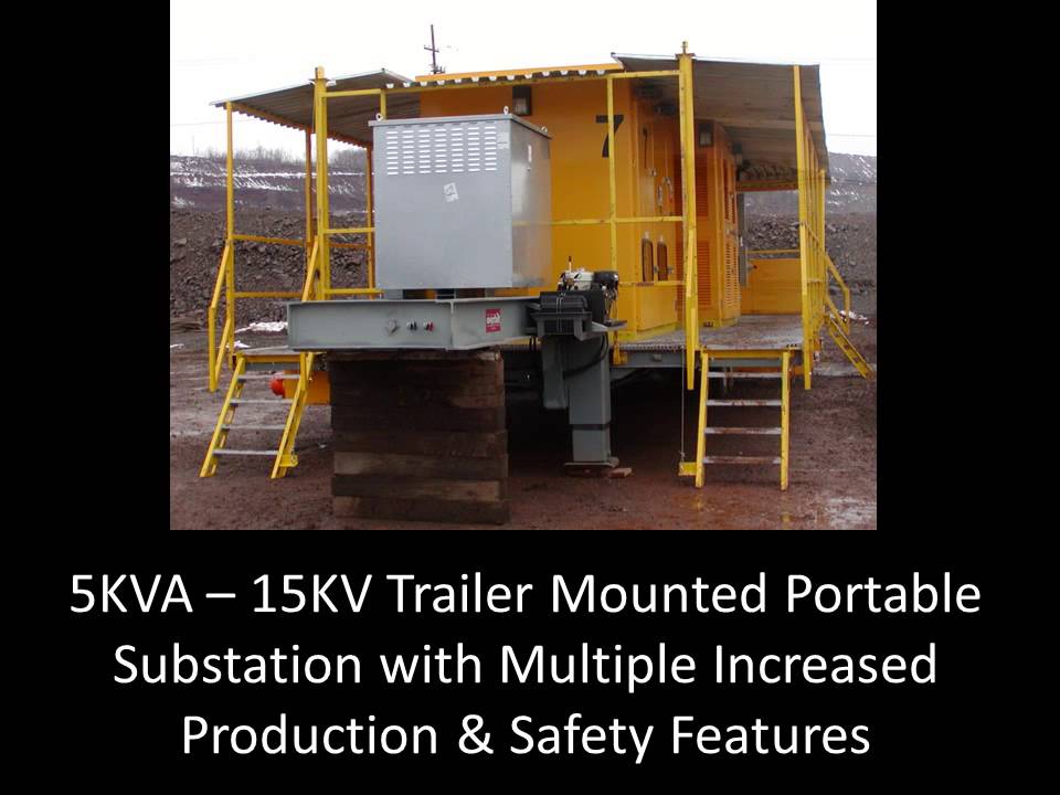 5MVA -- 15KV Trailer Mounted Portable Substation 2 06 2014 - YouTube