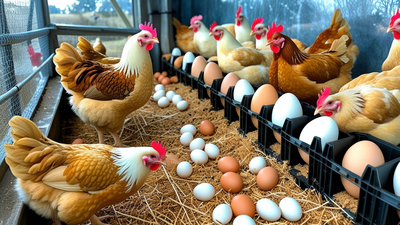 Raising Hens for Egg Laying - Small Scale Egg-Laying Chicken Farming ...