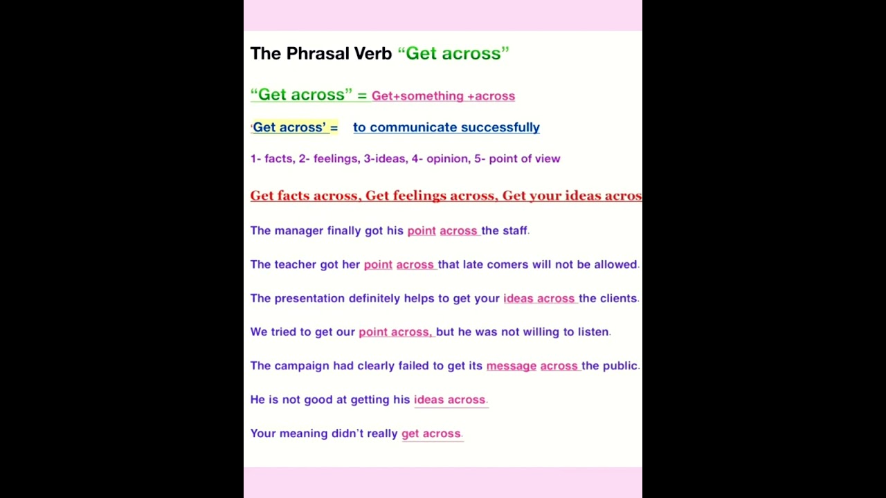 Get Across Phrasal Verb With Meaning YouTube get-across-phrasal-verb-with-meaning-youtube