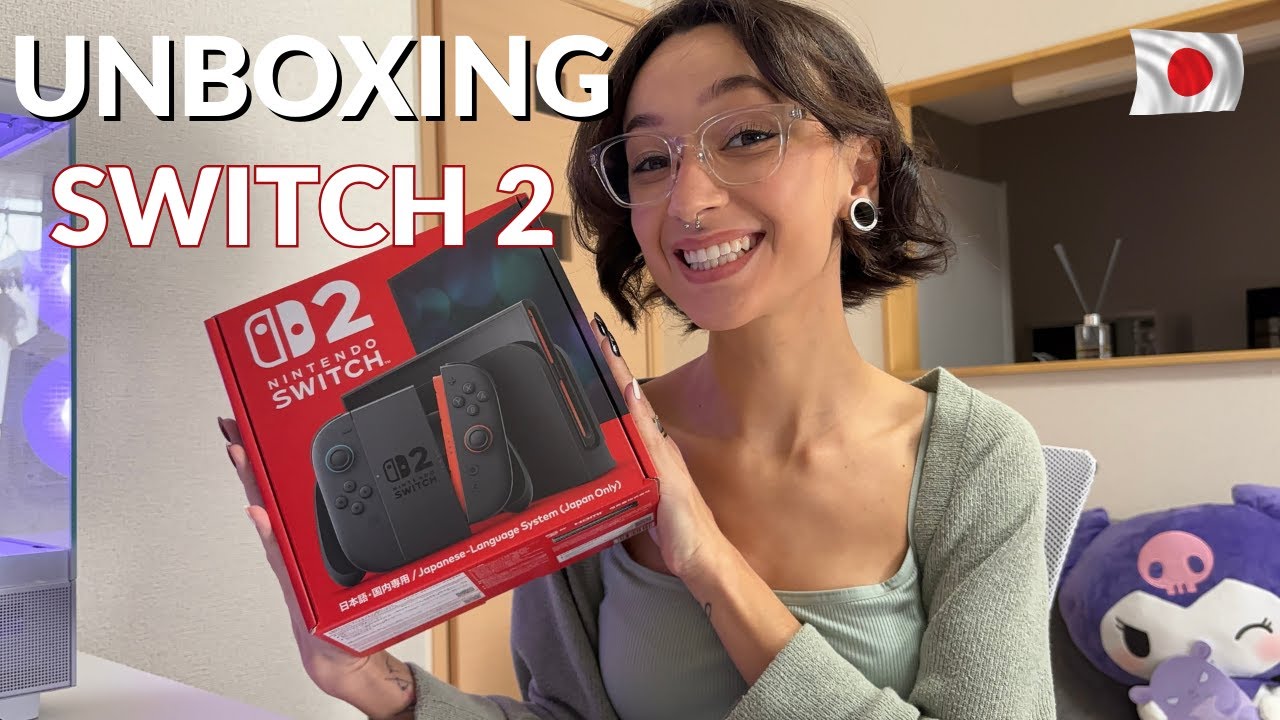 Unboxing Nintendo Switch 2 da Lisa 🎮 | LISA MORIMITSU 🇯🇵 - YouTube
