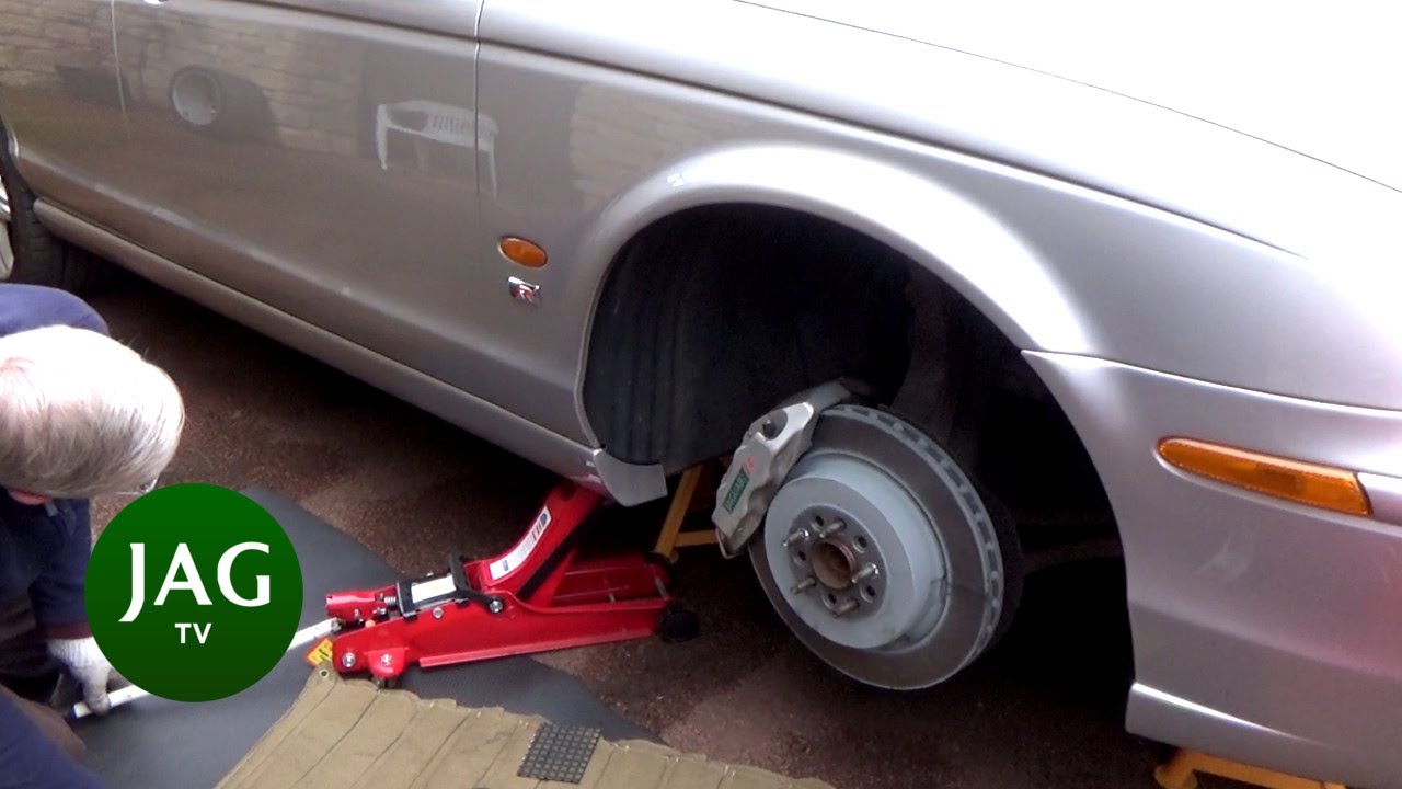 Jaguar S-Type R STR JACKING POINTS - YouTube