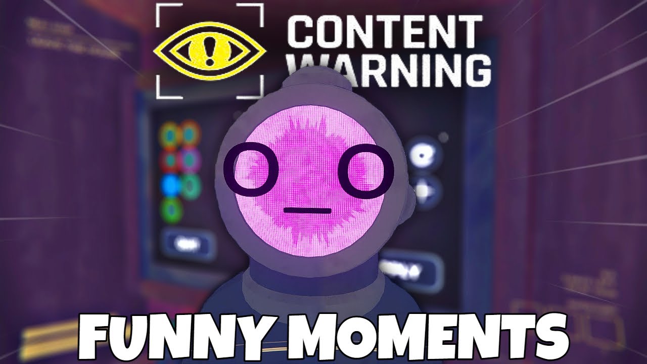 FUNNY CONTENT WARNING MOMENTS W/ FRIENDS! (SCARY TOO!) | Content ...