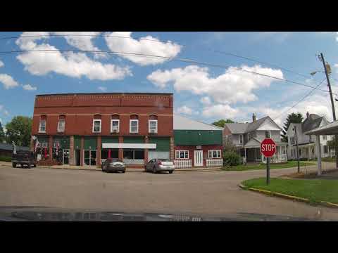 Driving through Hartford, Ohio - YouTube