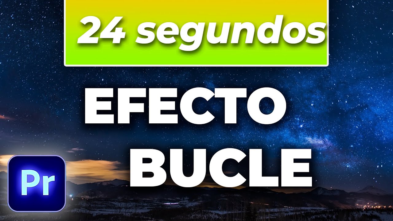 Cómo Hacer EFECTO Texto BUCLE en Premiere Pro - YouTube