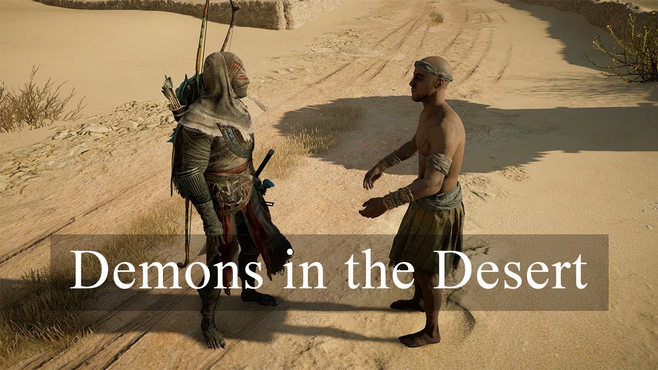 Assassin's creed origins - Demons in the Desert - YouTube