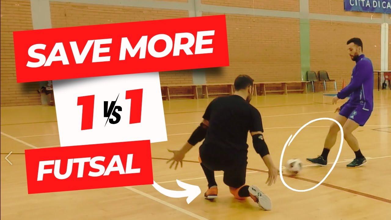 ULTIMATE 1vs1 saving goalkeeper tutorial #futsal #gk #goalkeeper - YouTube