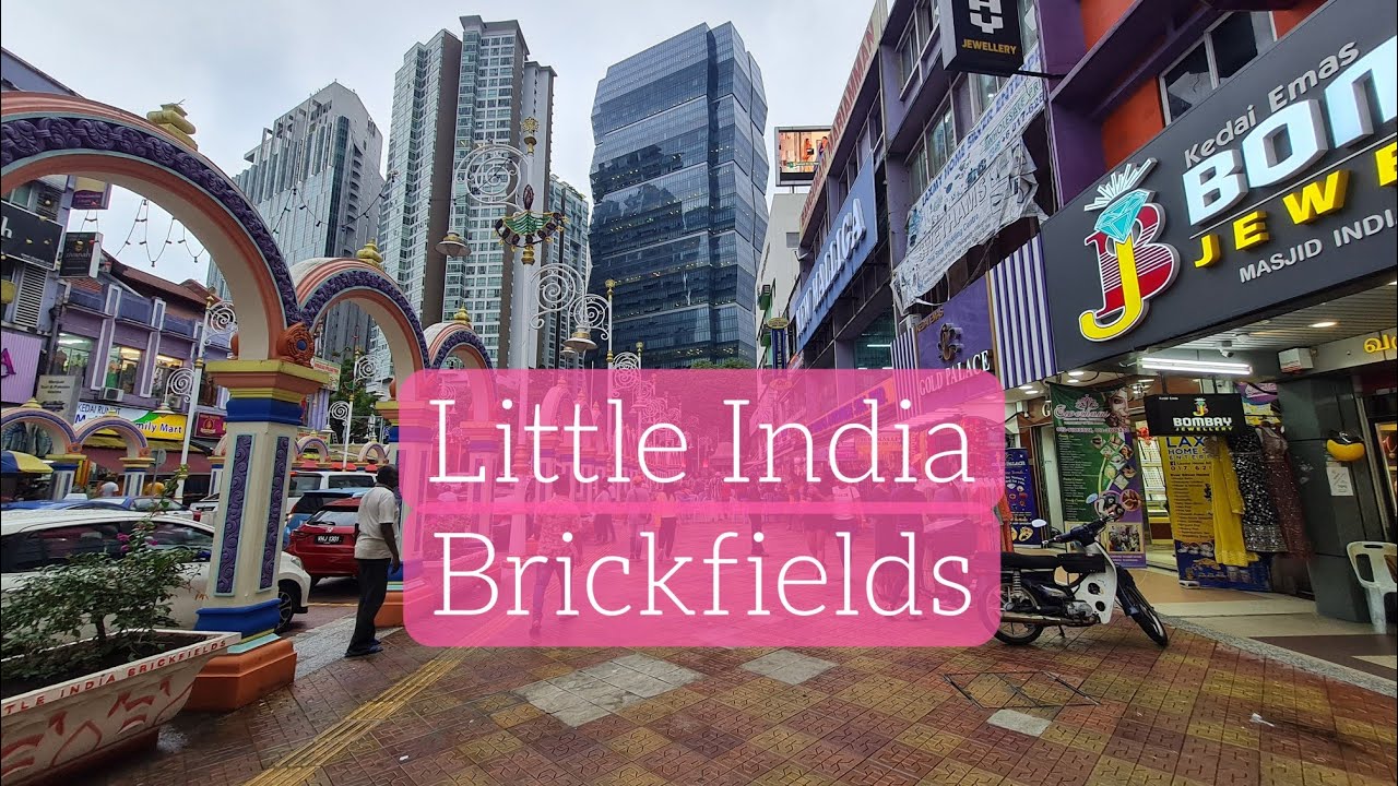 I visited Little India Brickfields in Chinese New Year 2023 - YouTube