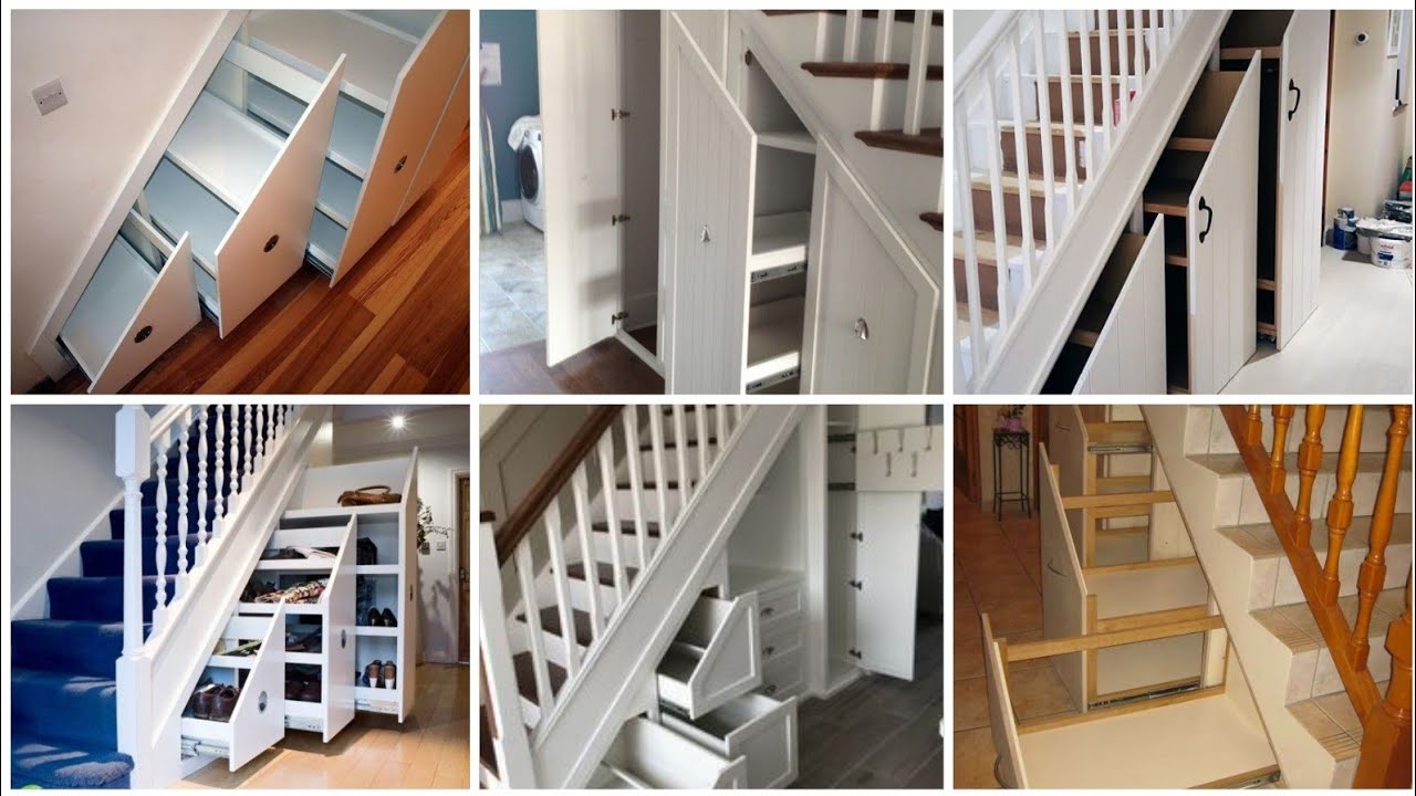 35Amazing Space Saving Storage Under Stair Wall Cabnit Design For ...
